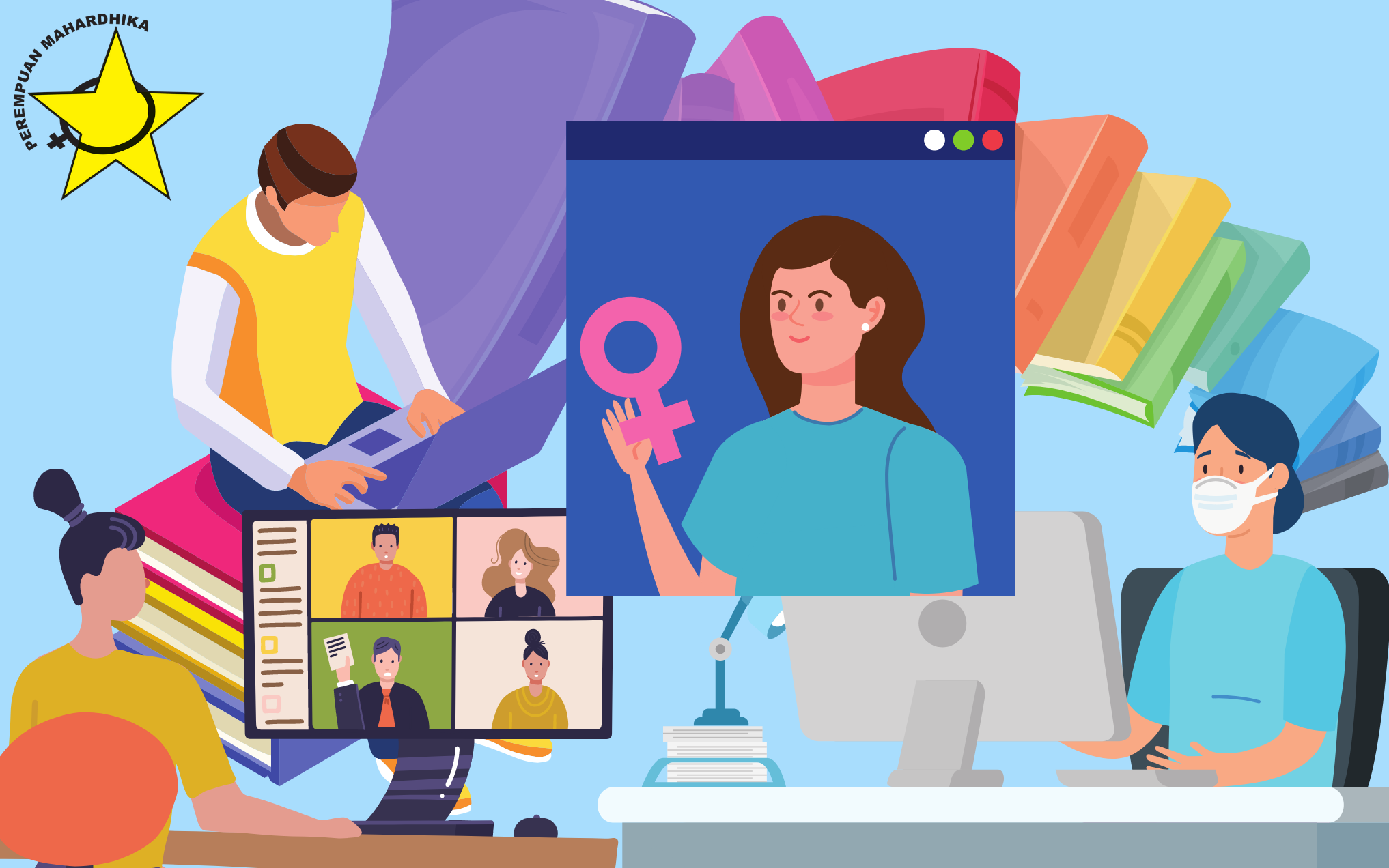 Pengarusutamaan Gender dalam Ospek Daring FH UNTIRTA - Perempuan Mahardhika